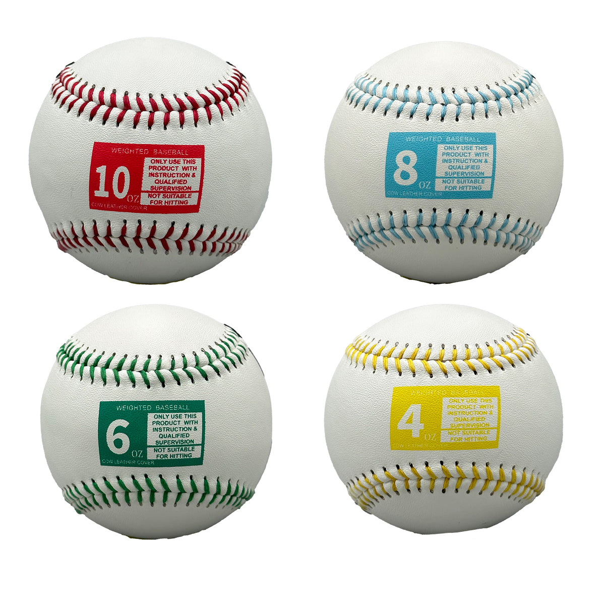 Baseball Leather Weighted Ball Set – Shop Play 9